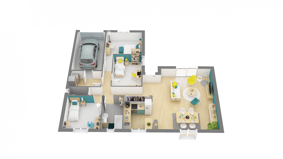 Maison clé en main Airaines 80 188 433 € 5008386